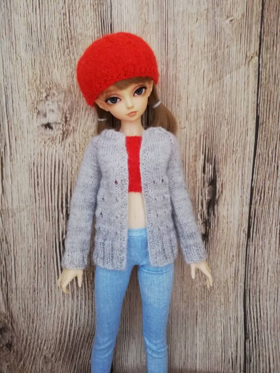 Doll Clothing Sweaters Toys hand knitted Set for BJD MSD Fairyland ...