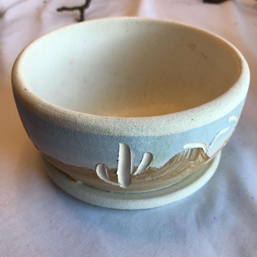 Vintage Gordon Pottery Pot Cactus Succulents Southwest Pottery - Etsy
