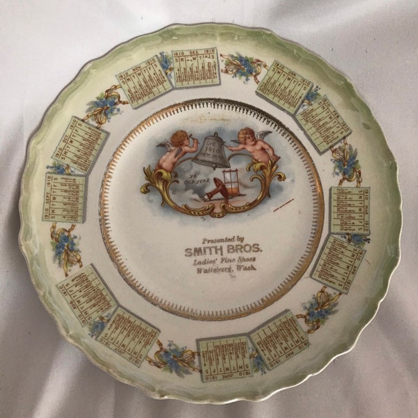 Antique Advertising Plate - Etsy