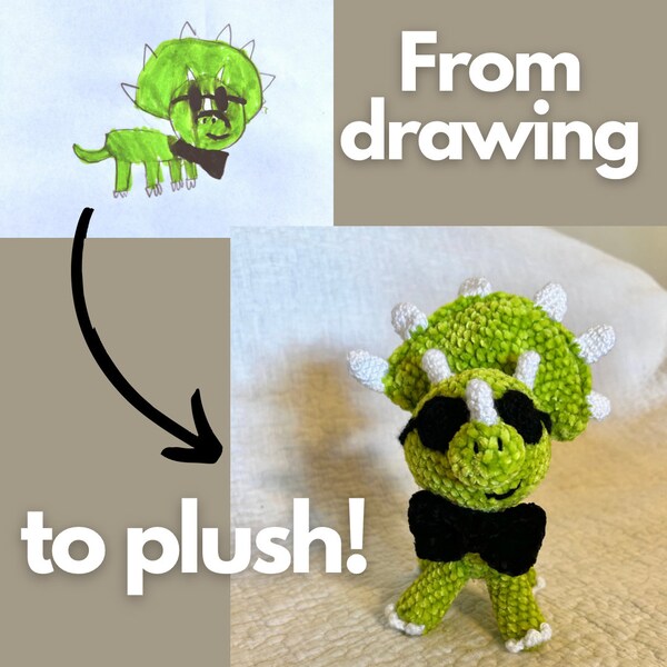 Custom Plush From Drawing - Etsy