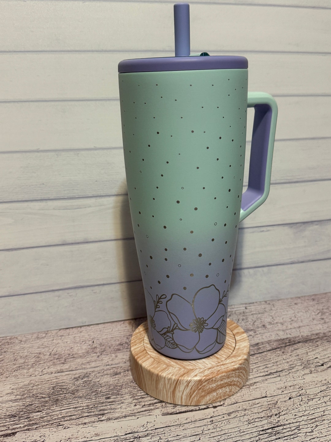 Floral Dots Custom Brumate Era Leakproof Tumbler 30 Oz 40 Oz - Etsy