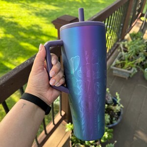 Floral Lines Custom Brumate Era Leakproof Tumbler 30 Oz 40 Oz - Etsy