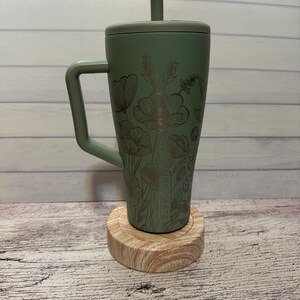 Floral Lines Custom Brumate Era Leakproof Tumbler 30 Oz 40 Oz - Etsy