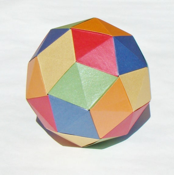 Dodecahedron Origami Instructions