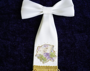 First Communion Arm Bow Chalice White Boy - Etsy