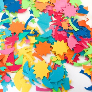 Bright Summer Confetti Beach Theme Confetti Colorful - Etsy