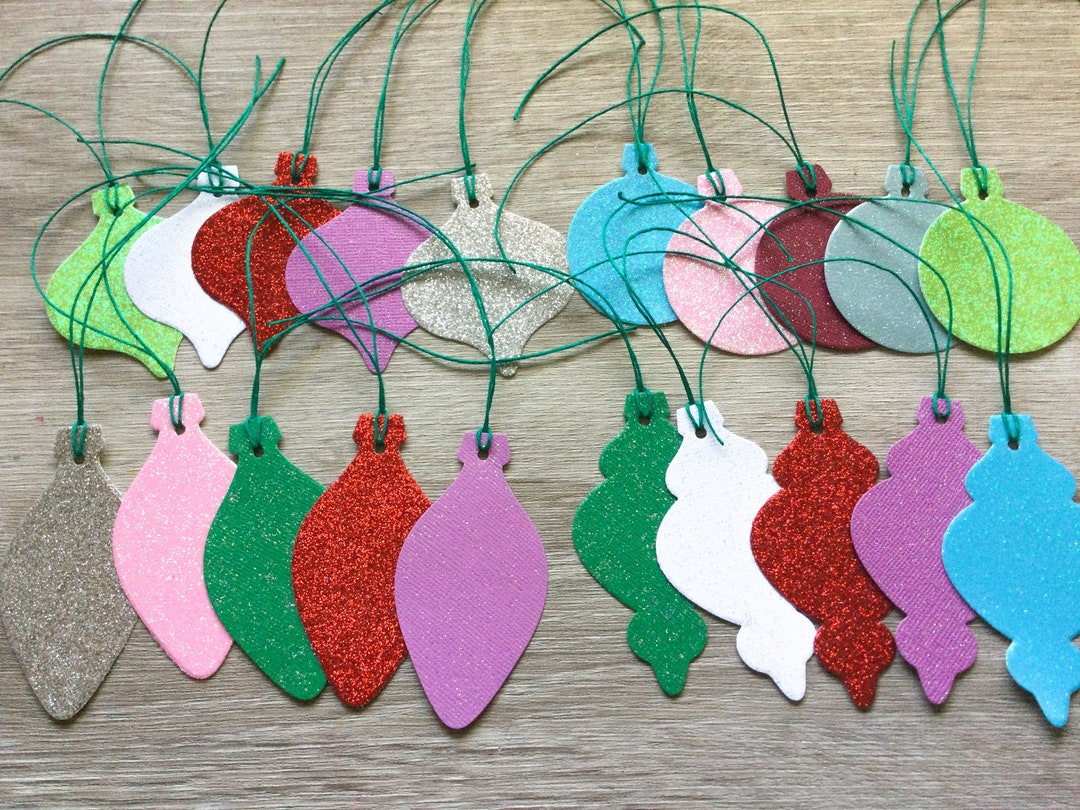 Very Sparkly Christmas Glitter Gift Tags Stampin up Gift - Etsy