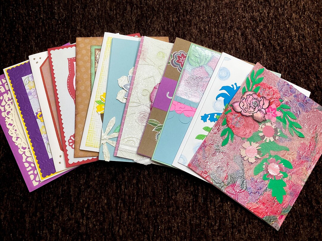 Buy 2 Sets, Get 1 Free, Variety Cards, Fancy Cards, Set of 12 ...