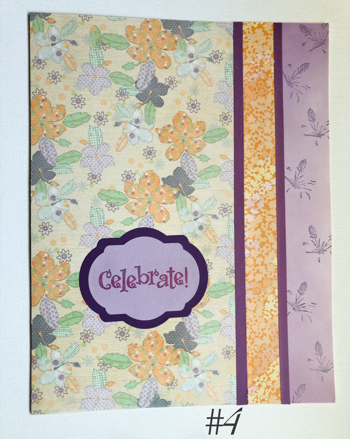 8 1/2 by 11 Giant From All of Us Cards Celebrate | Etsy