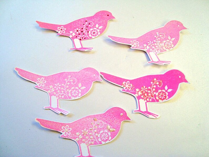 Bird Embellishments for Scrapbooking card making DIY paper | Etsy