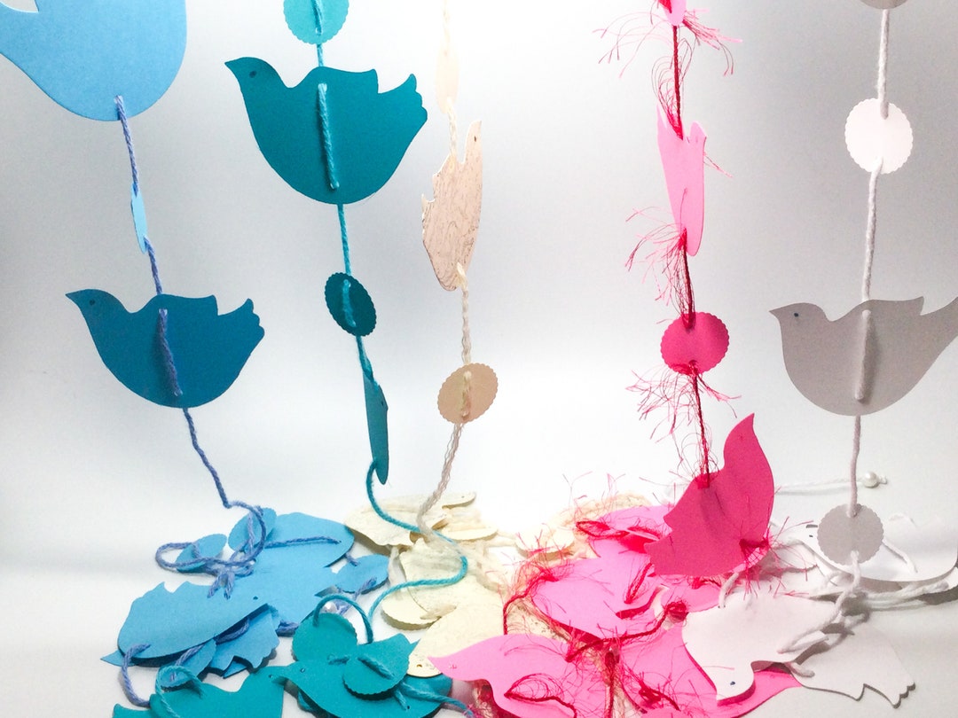Vertical Bird Garlands, Home Decoration, Home Garlands, Small Birds ...