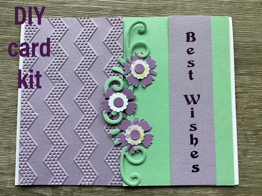 Buy 2 Get 1 Free DIY Cards Kit, Make Your Own Cards Kit, for Beginners ...
