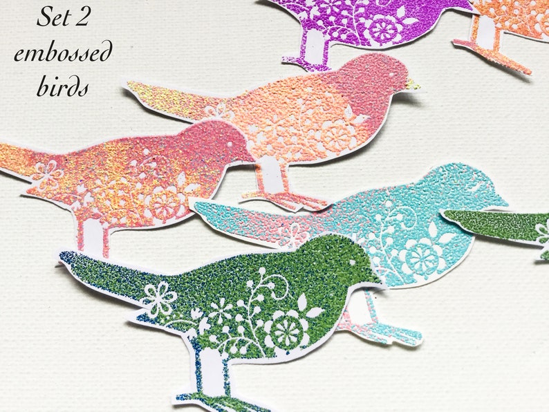 Bird Embellishments for Scrapbooking Card Making DIY Paper - Etsy