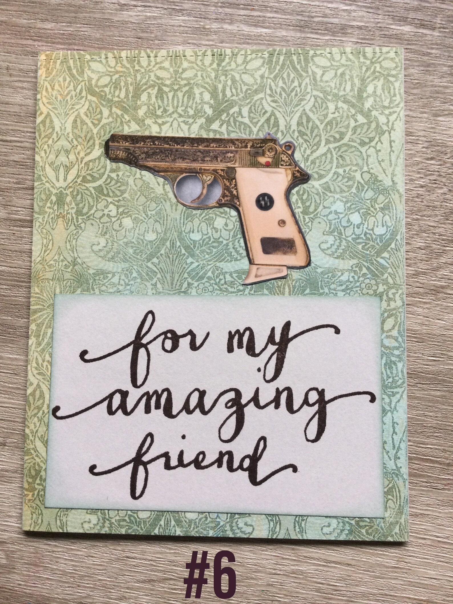 Gun Cards for Amazing Husband Son Friend Brother Rifle | Etsy