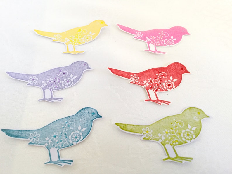 Bird Embellishments for Scrapbooking Card Making DIY Paper - Etsy