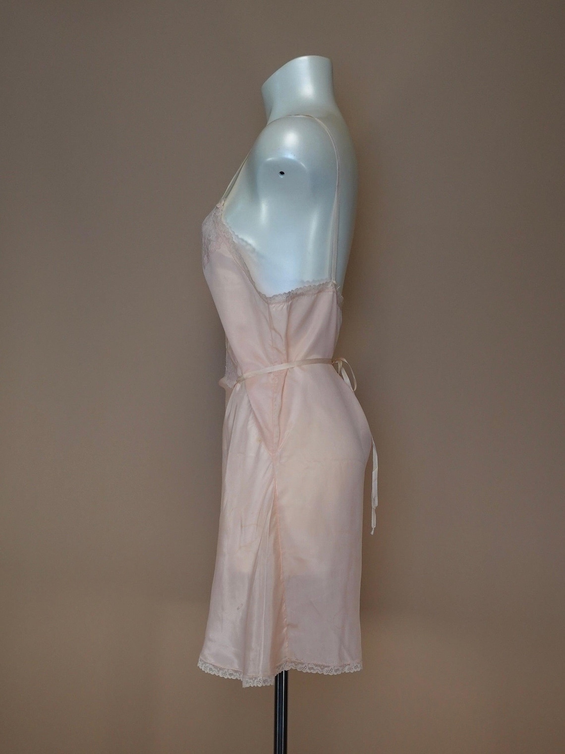 1930S - BABY PINK SILK Satin Teddy - Etsy
