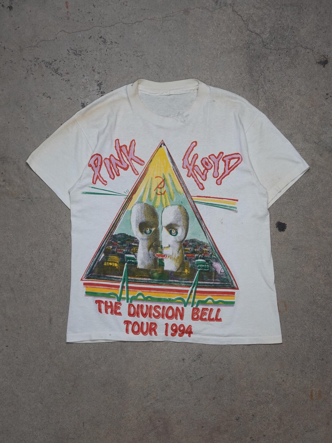 1990s Pink Floyd the Division Bell Tour 1994 T-shirt - Etsy