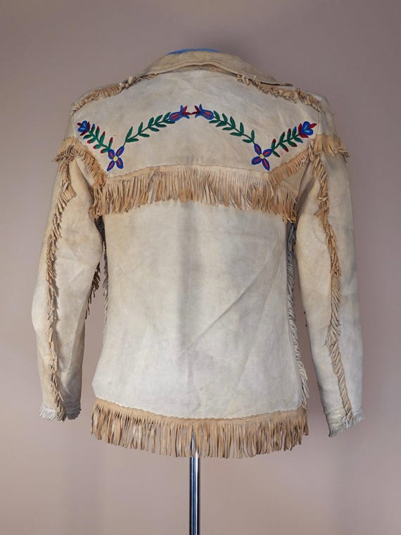 1940s - Cree First Nations Hand Made Hand Embroidered… - Gem