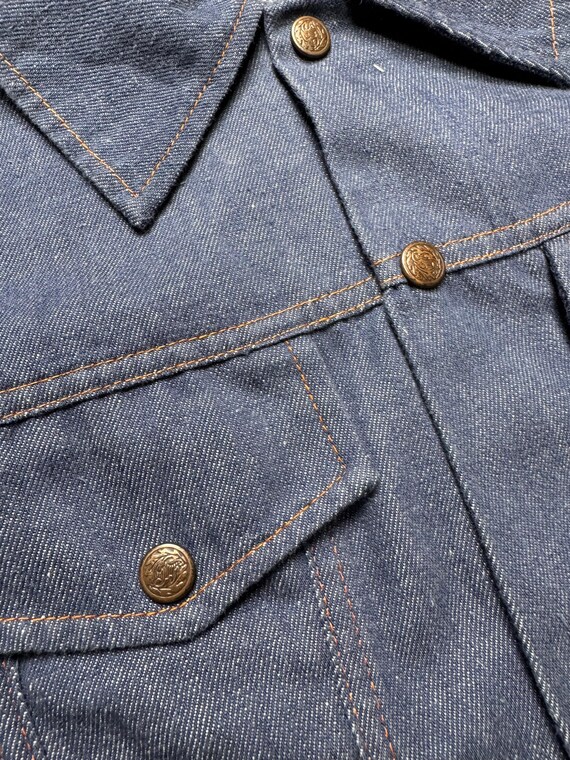 1960S - "J BAR" WESTERN WEAR denim jacket - Gem