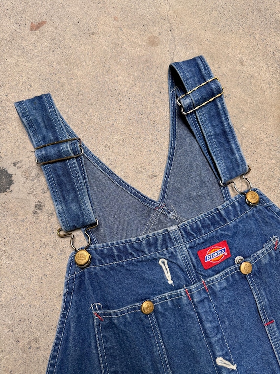 1990S - DICKIES DENIM OVERALLS - Gem