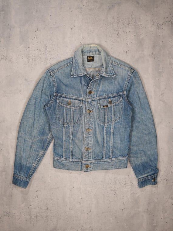1970S/1980S - LEE RIDER DENIM trucker jacket - Gem
