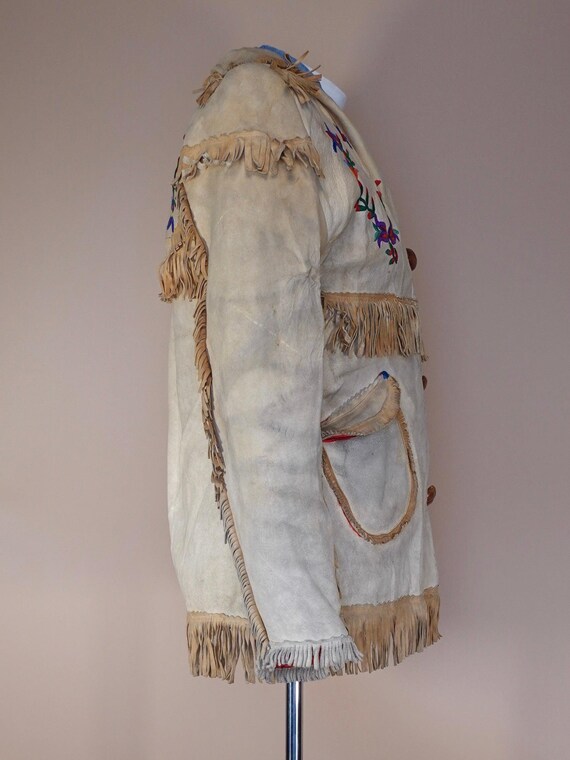 1940s - Cree First Nations Hand Made Hand Embroidered… - Gem