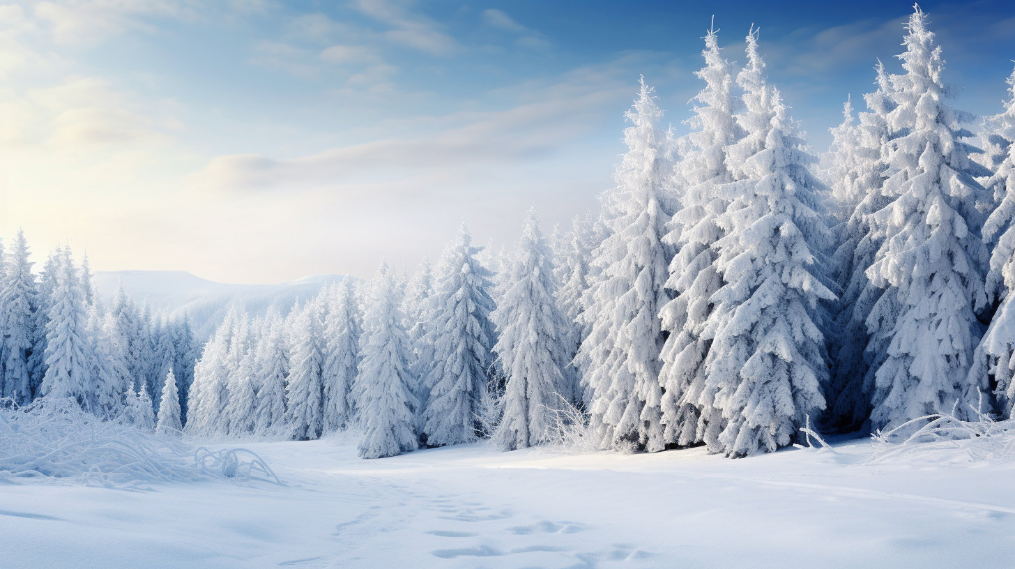 Winter Background Snow Frost Background Backdrop Art Prints Etsy