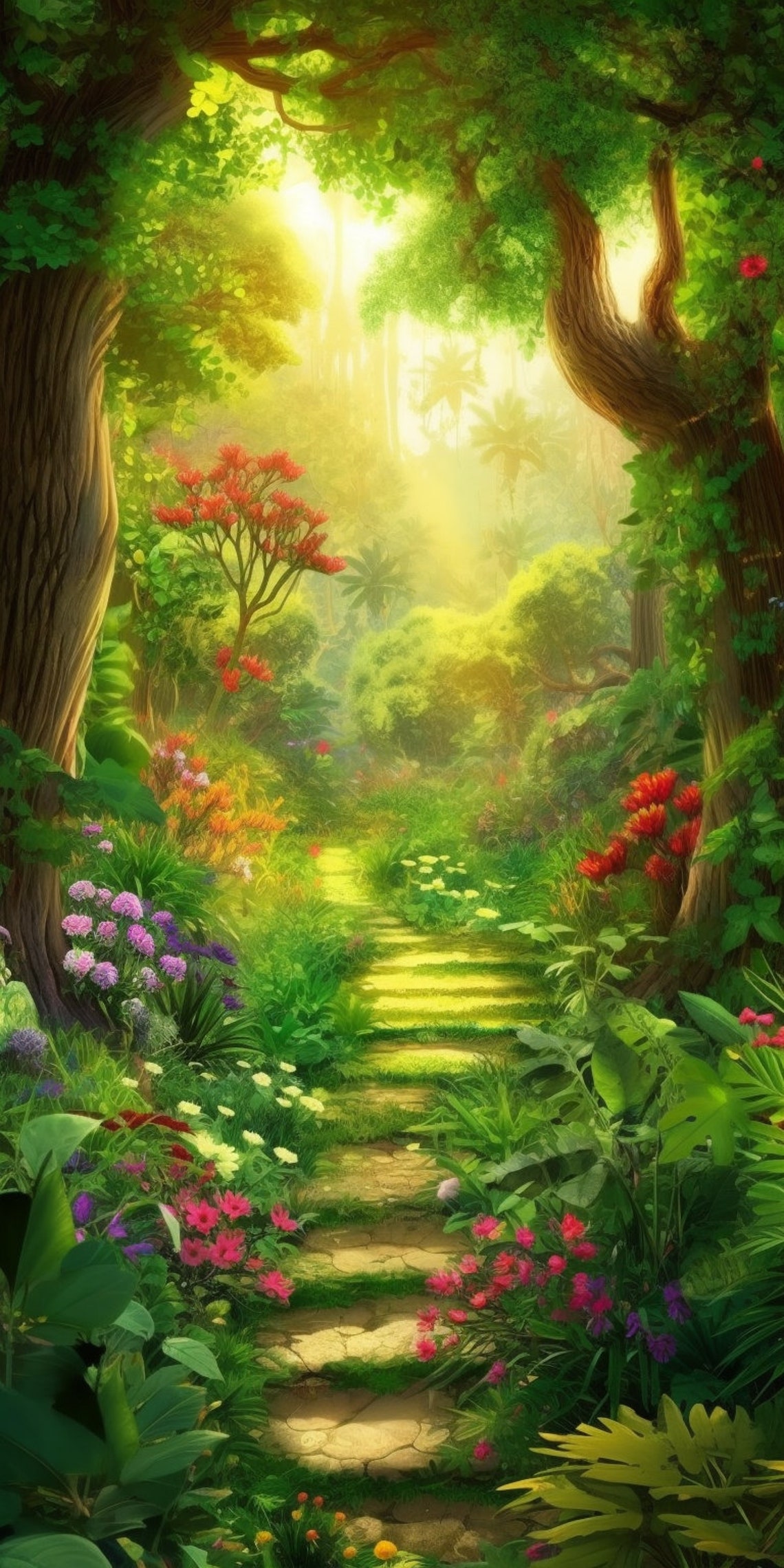 Nature, Landscape, Scenery, Greens, Trees, Hope, Peace, Digital Prints ...
