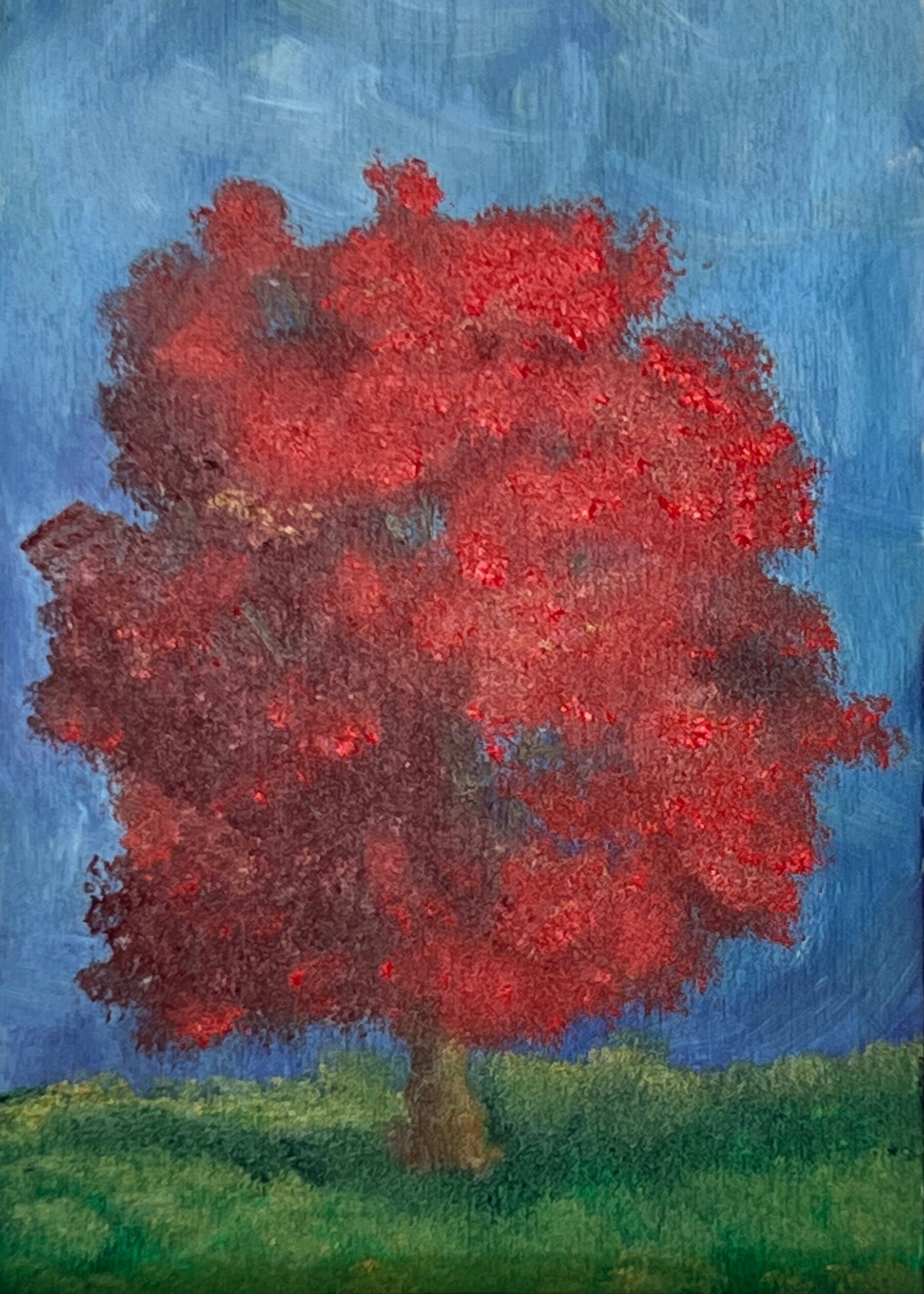 Maple: October Month Birth Tree - Etsy