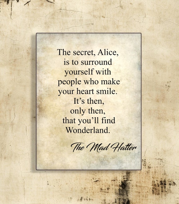 Alice In Wonderland Friendship Quotes