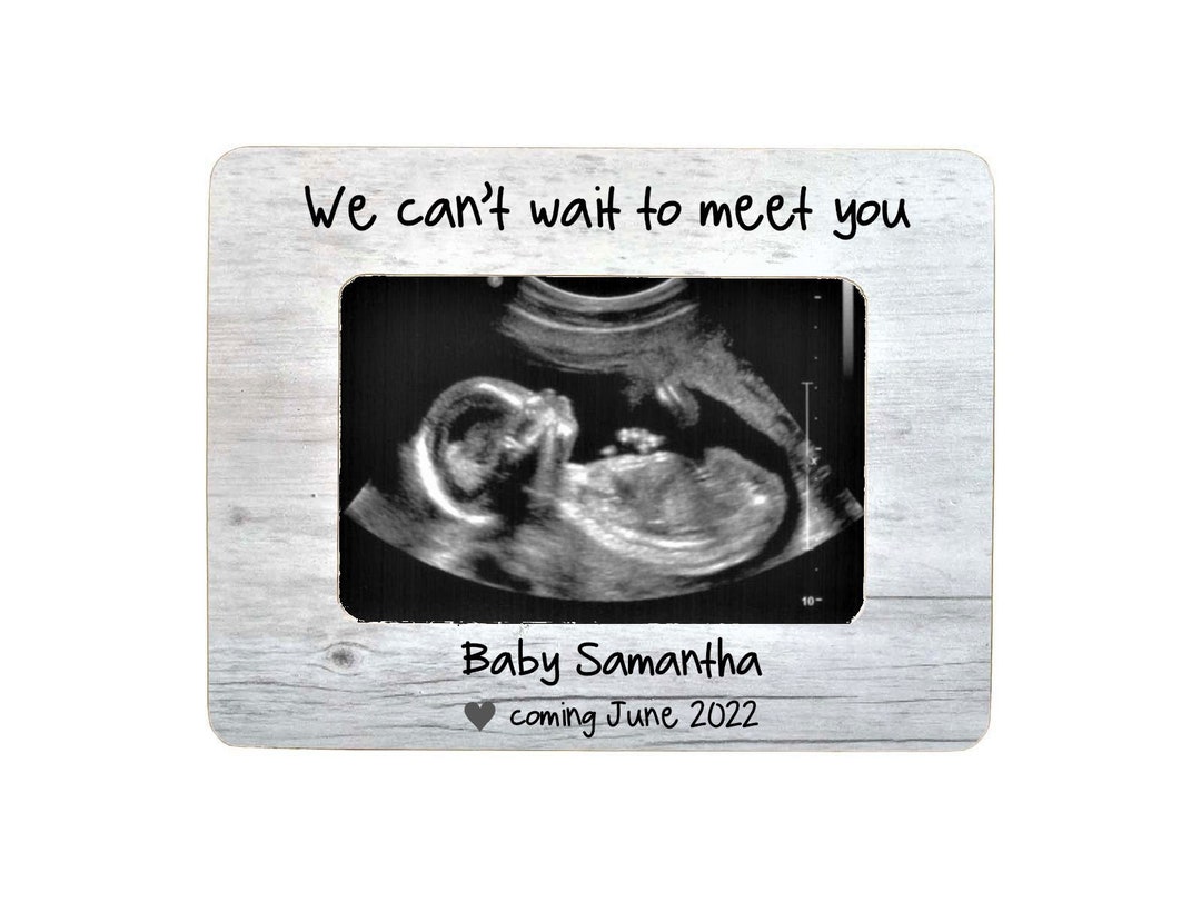 Sonogram Picture Frame, Ultrasound Frame, Pregnancy Reveal Frame, Baby ...