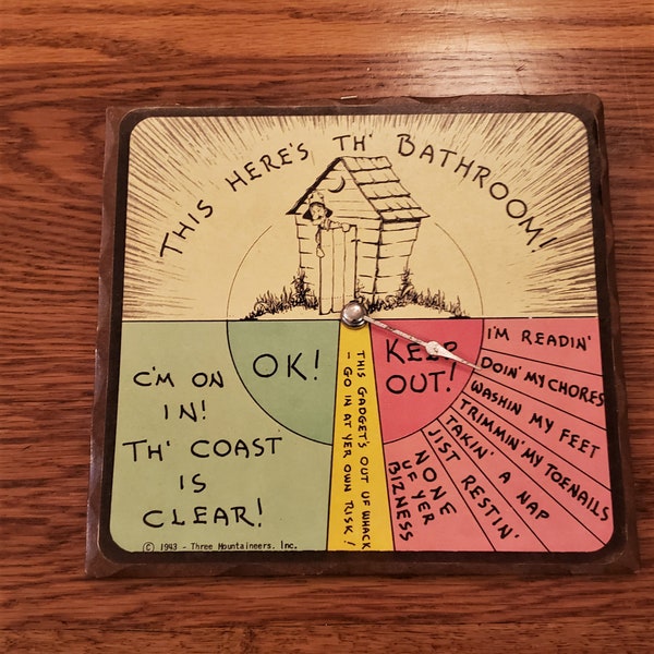 Outhouse Sign - Etsy