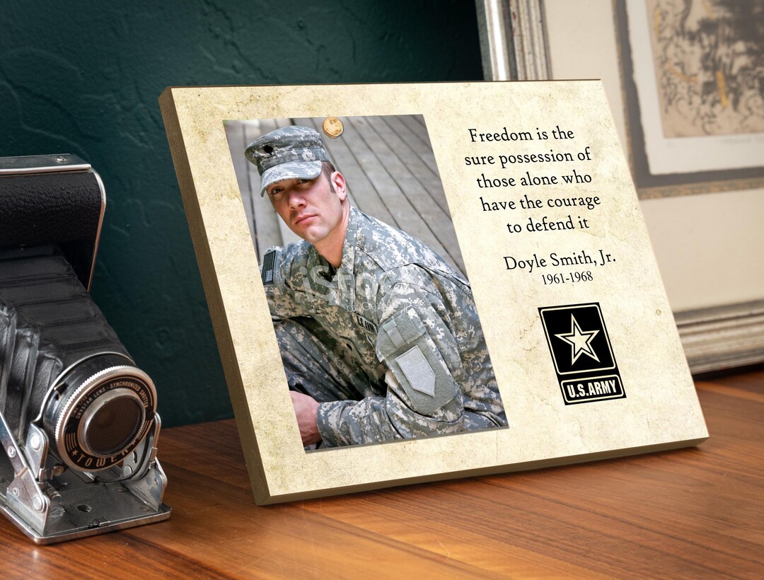 US Army Veteran Frame-air Force-navy-marines-service Recognition ...
