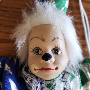Vintage Clown Puppet on a Swing-clown Puppet-collectible Clown Doll - Etsy