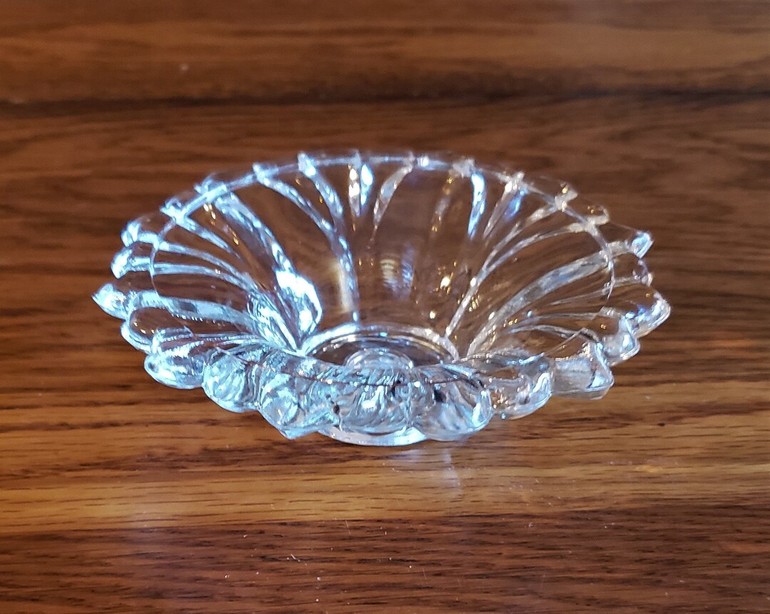 Vintage Glass Bobeche for Candelabra-replacement Part for Chandelier ...