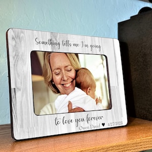 First Grandchild Picture Frame, Granddaughter Photo Frame, Grandma Gift ...