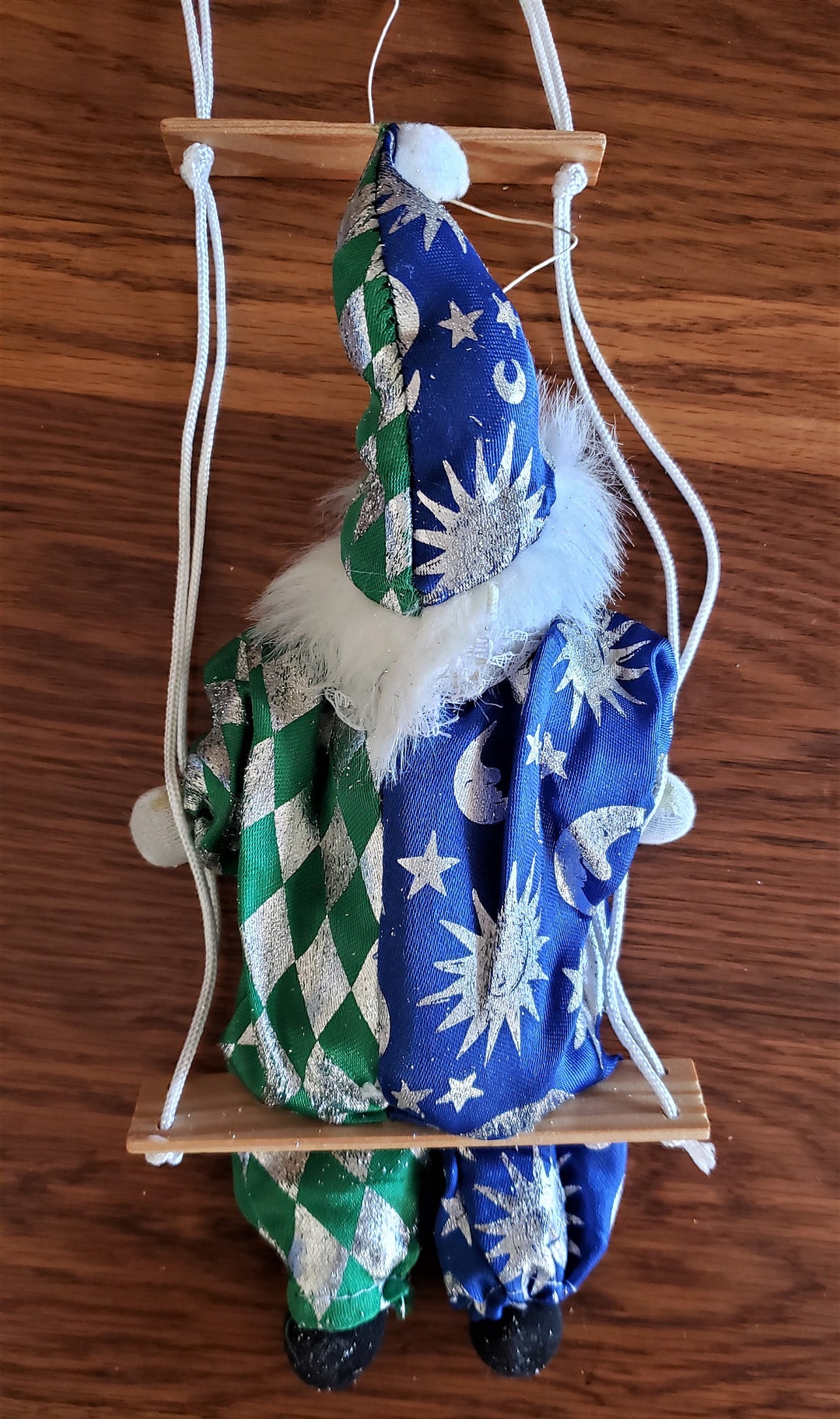 Vintage Clown Puppet on a Swing-clown Puppet-collectible Clown - Etsy