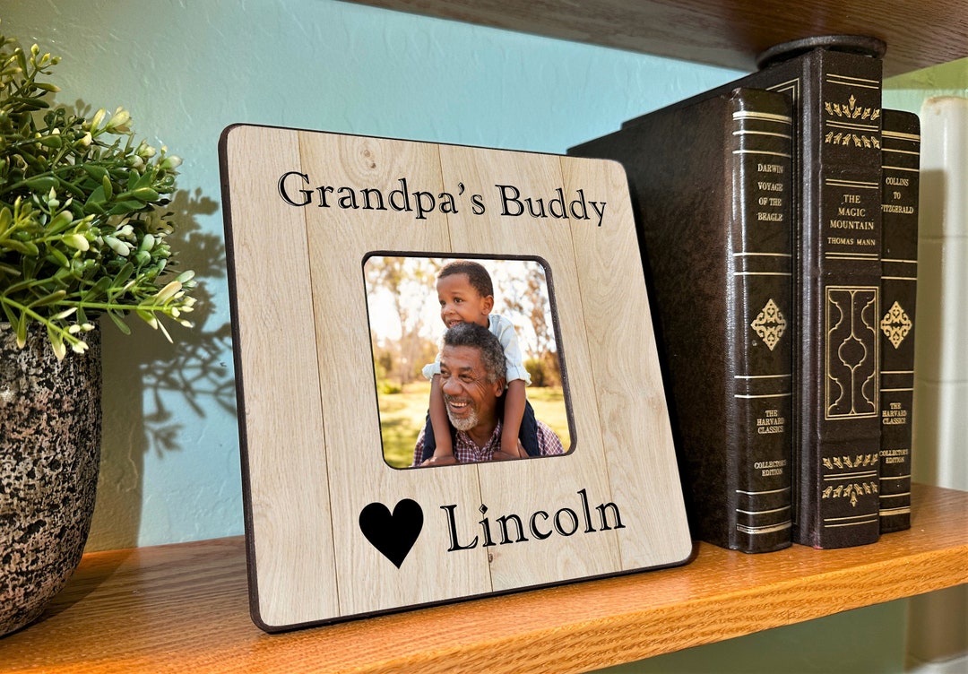 Grandfather Frames, Granddad Picture Frame, Grandpa and Grandson Frame ...