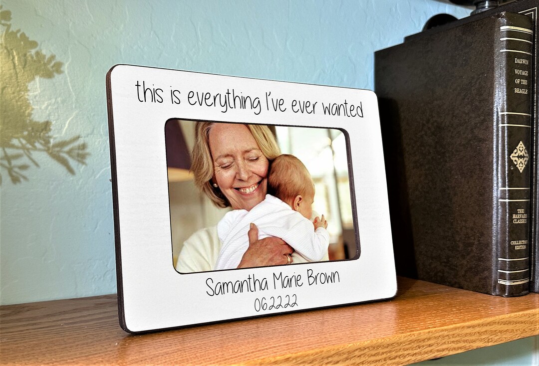 Grandchild Photo Frame, Grandma and Grandson Frame, Grandson Picture ...