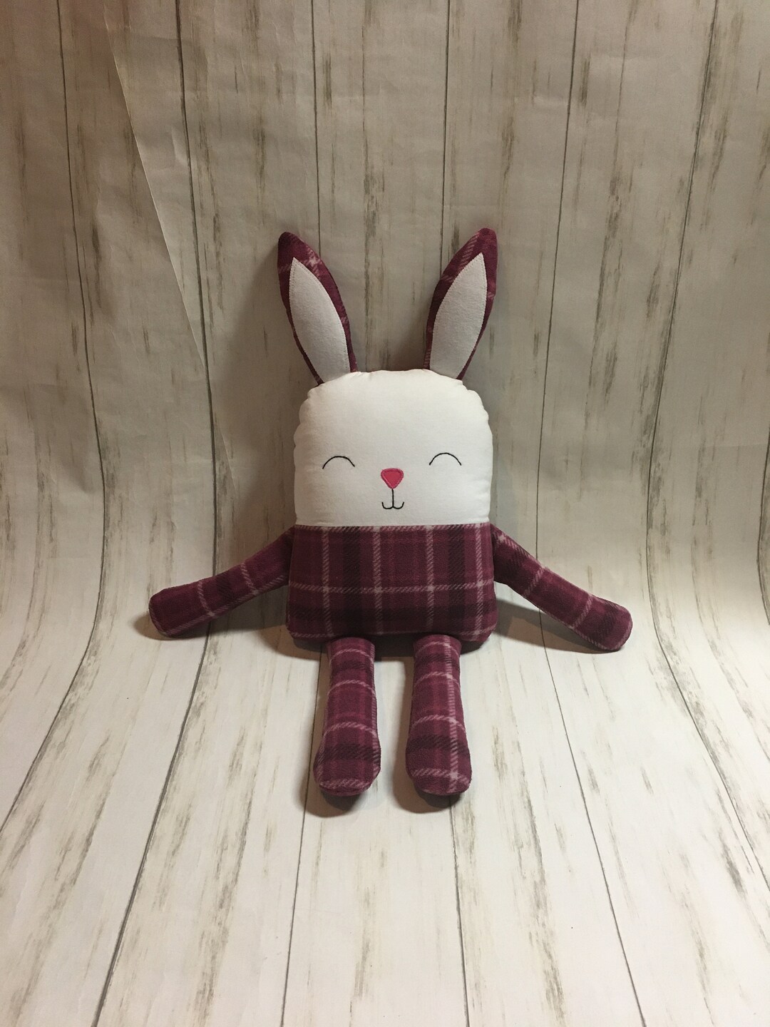 Memory Bunny, Handmade Stuffed Bunny, Memory Animal - Etsy