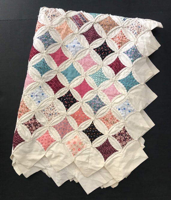 Handmade Lap Quilt Table Centerpiece Farmhouse Decor Vintage - Etsy