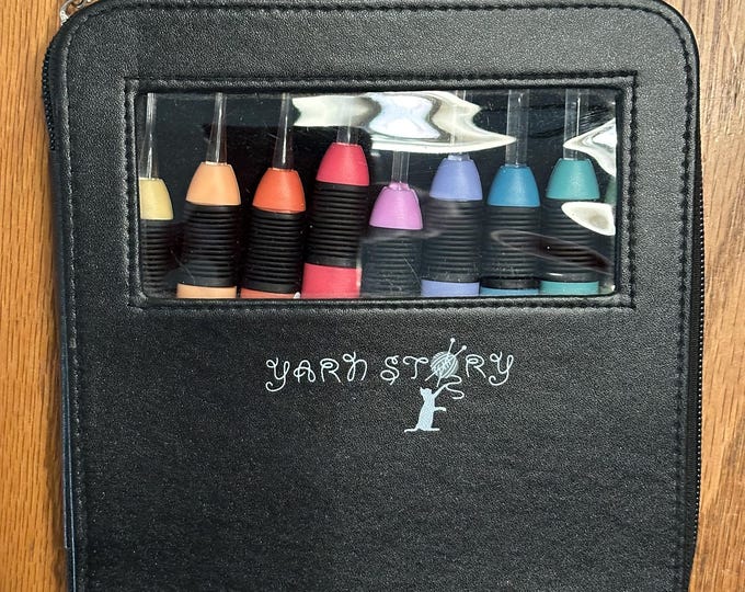 Yarn Story LED Light up Crochet Hooks Set of 9 in Black Zipper Case - Etsy