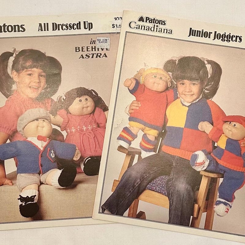 Cabbage Patch Pattern Book - Etsy