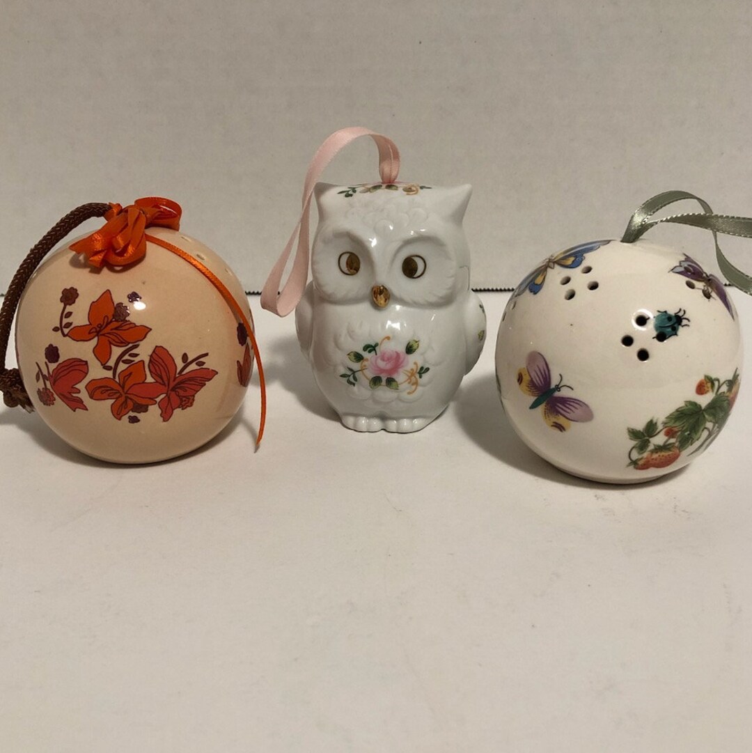 Vintage Ceramic Potpourri Pomander Lavender Sachets - Etsy