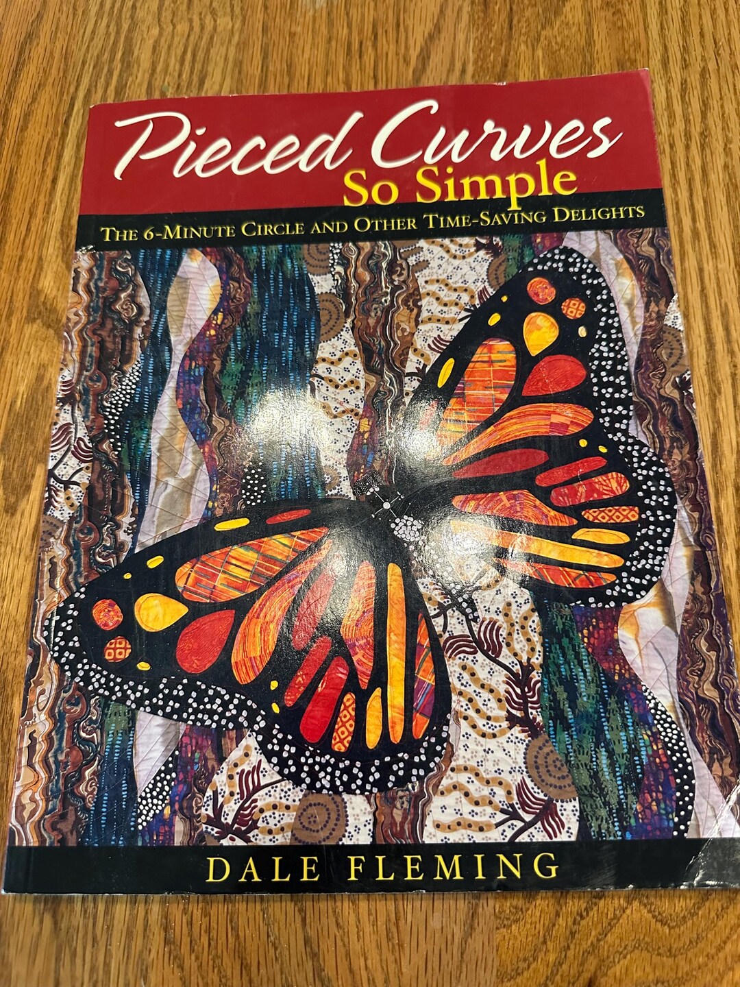 Pieced Curves Quilting Pattern Book by Dale Fleming Full Color 80 Pages ...