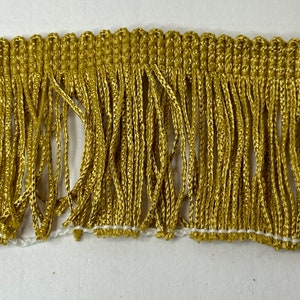 Gold Gimp Fringe Trim 2 Inch Wide by 36 Inches Appeal Lamp Shade Home ...