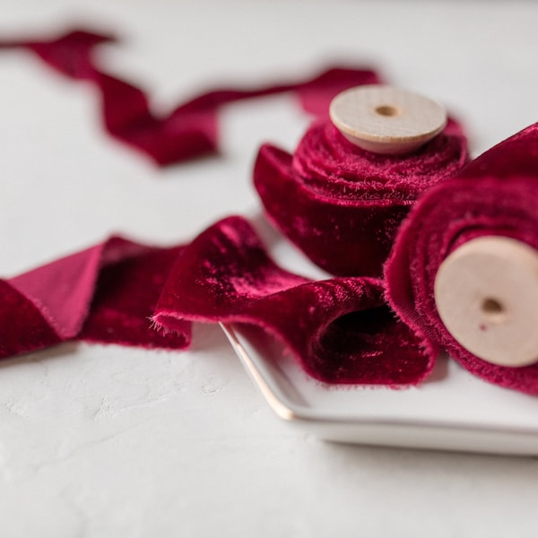 Velvet Ribbon - Etsy