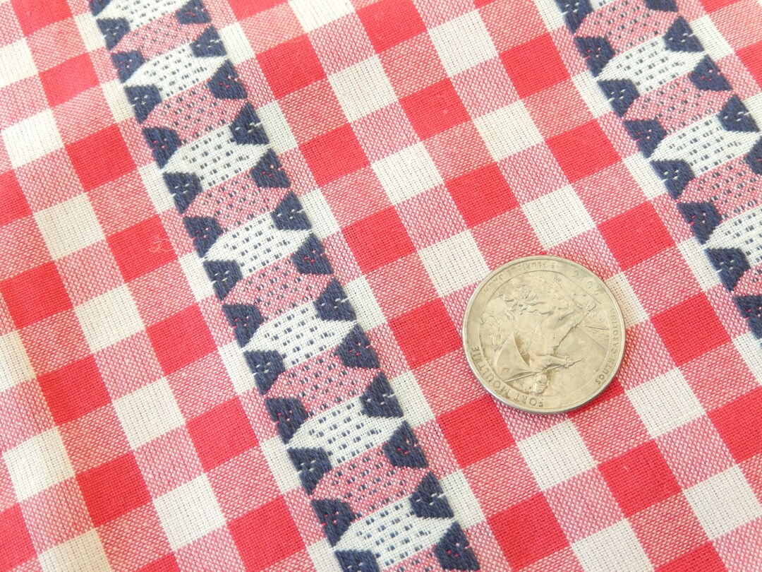 Red Gingham,checked Gingham,blue Striped Gingham,vintage Gingham ...