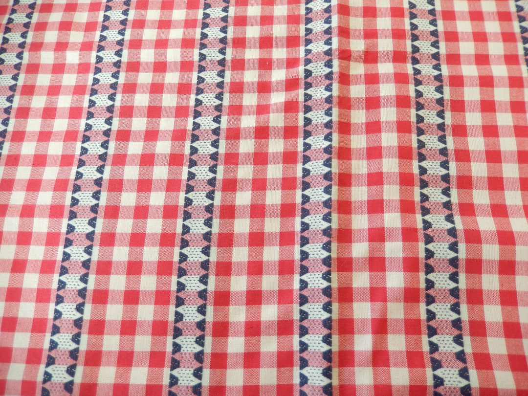 Red Gingham,checked Gingham,blue Striped Gingham,vintage Gingham ...