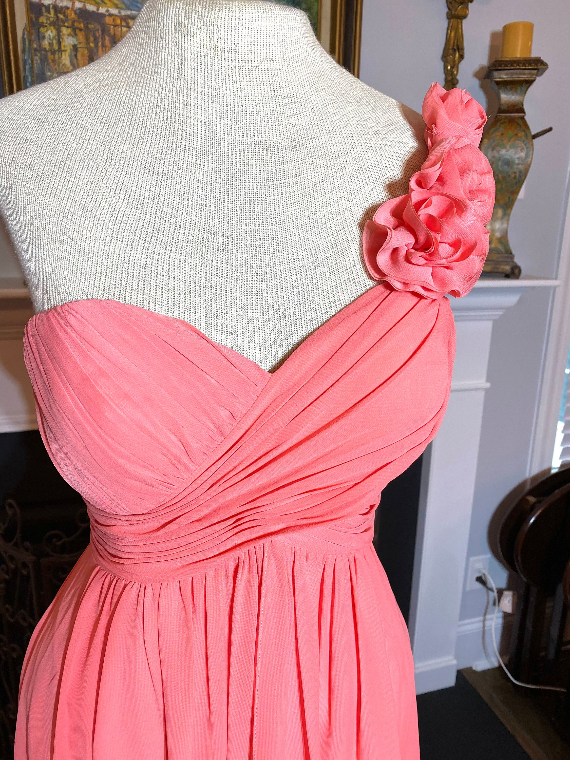 Cream Grecian Prom Dresses